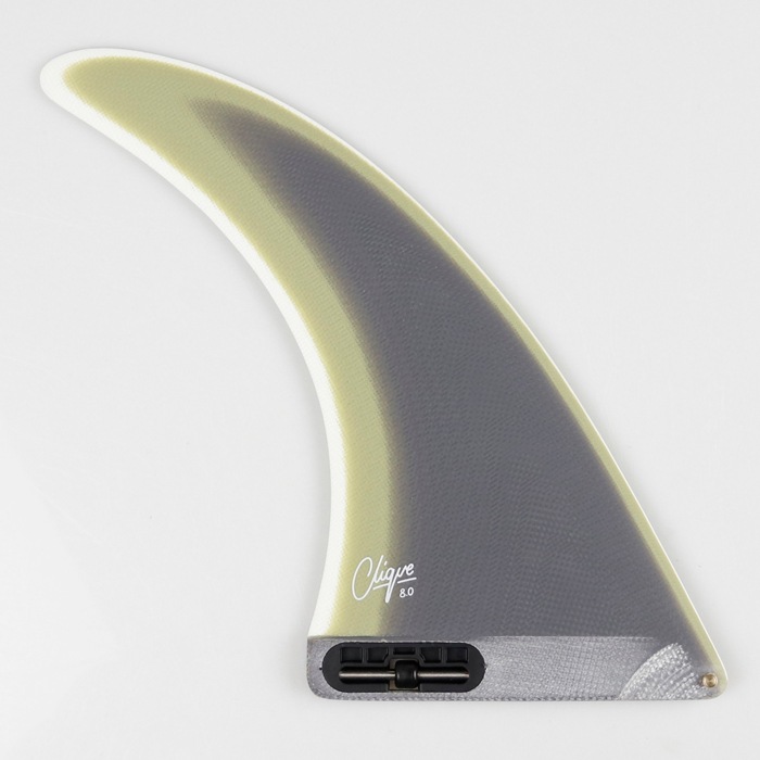 FCS2 FIN エフシーエス2フィン センターフィン ロングボード用 CLIQUE - PG CHARCOAL 8.0” クリーク パ ...