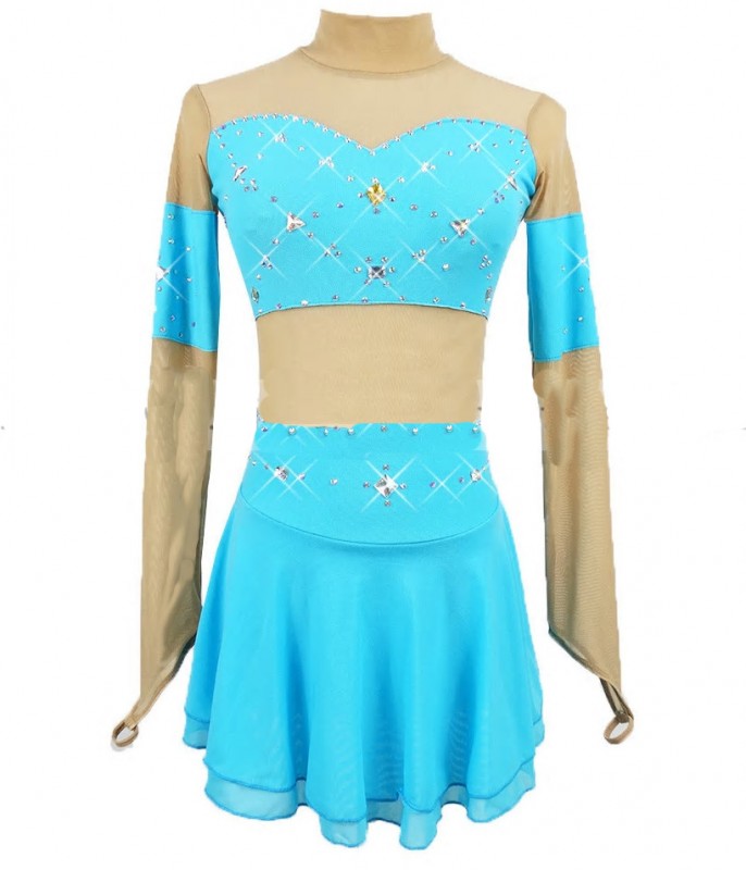 大会衣装コスチューム LH446 - フィギュアスケートのコスチューム新体操レオタード通販 マリーナアイス