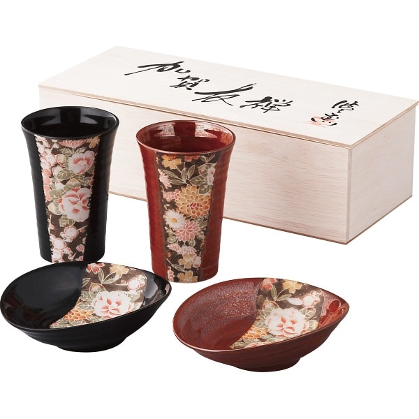 加賀友禅 二人の晩酌セット SO-434 | ギフトアットマリー