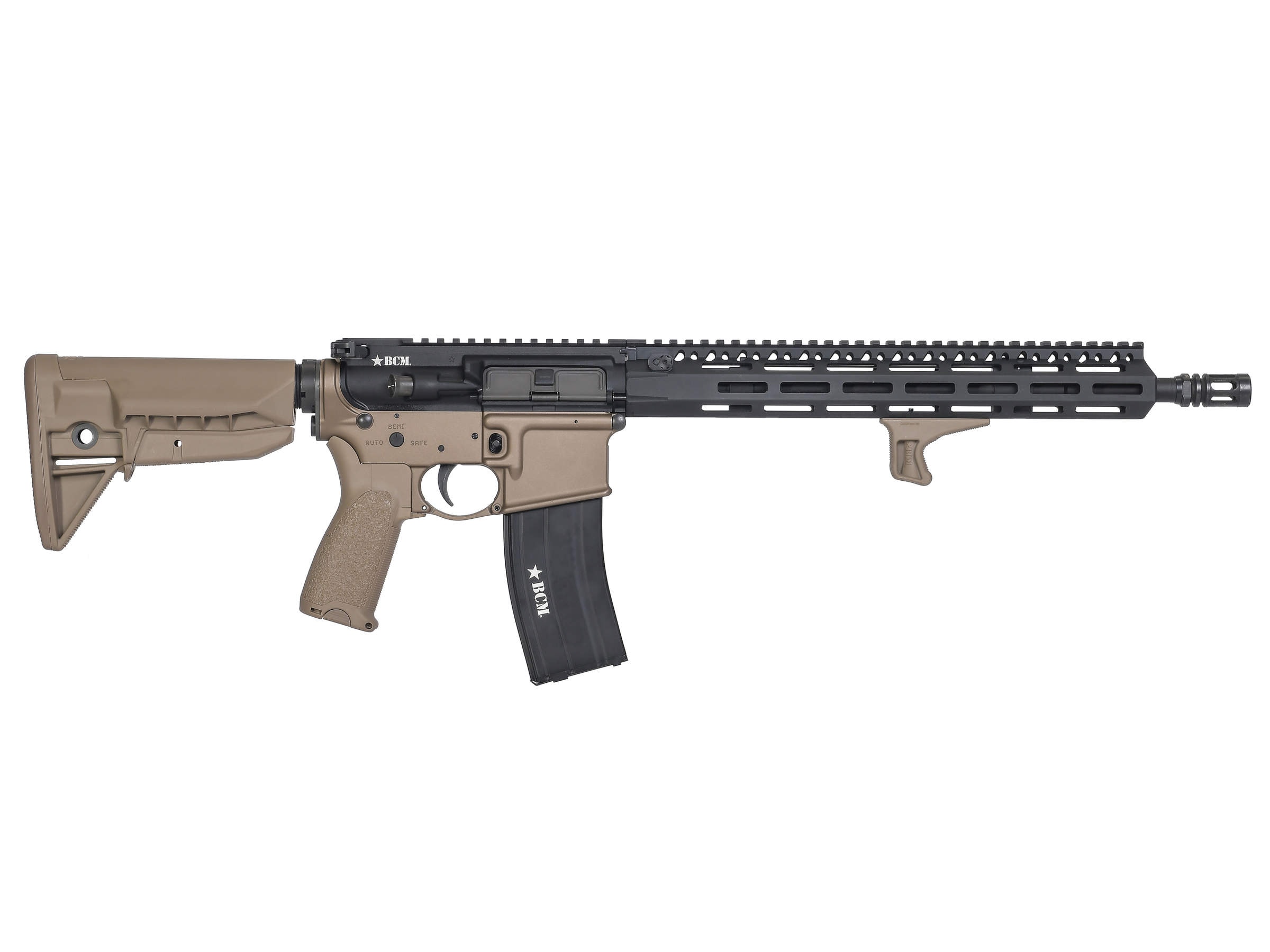 BCM MK2 MCMR 14.5in GBBR Black/Tan 2Tone【VFC 予約受付中】 | ガスガン | MarsAirsoft