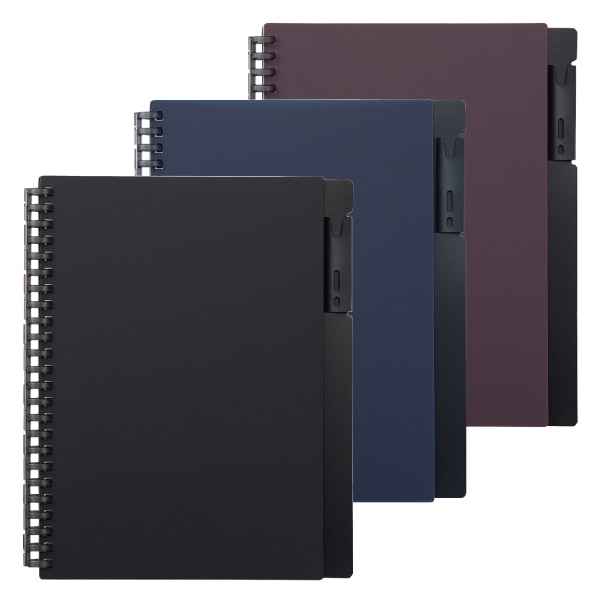 [LIHIT LAB. リヒトラブ] SELFANA＜セルファナ＞オープンリングノート A5サイズ タテ型 24穴 40枚 N-7201 | 紙製品,ノート・メモ,A5サイズ | 丸善文具店 ...