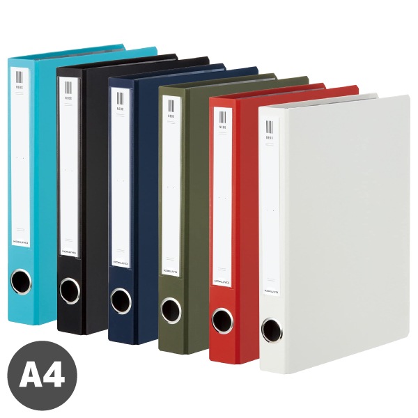 KOKUYO コクヨ] チューブファイル NEOS＜ネオス＞ A4セミワイド タテ型 背幅45mm（最大収容300枚） フ-NE630 PPフィルム貼り表紙 | ファイル用品,【コクヨ ...