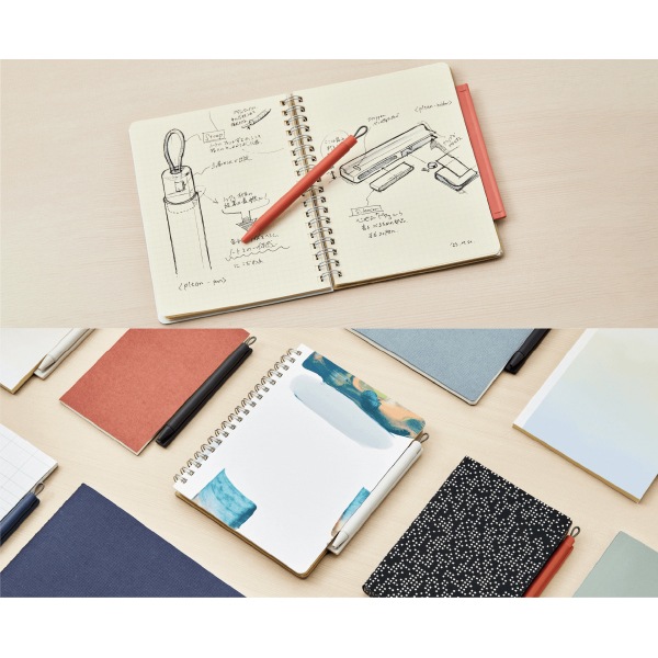 [ZEBRA ゼブラ] ノートホルダー付ジェルボールペン pitan＜ピタン＞ 水性顔料 0.5mm P-JJ115 | 筆記具,ボールペン ...