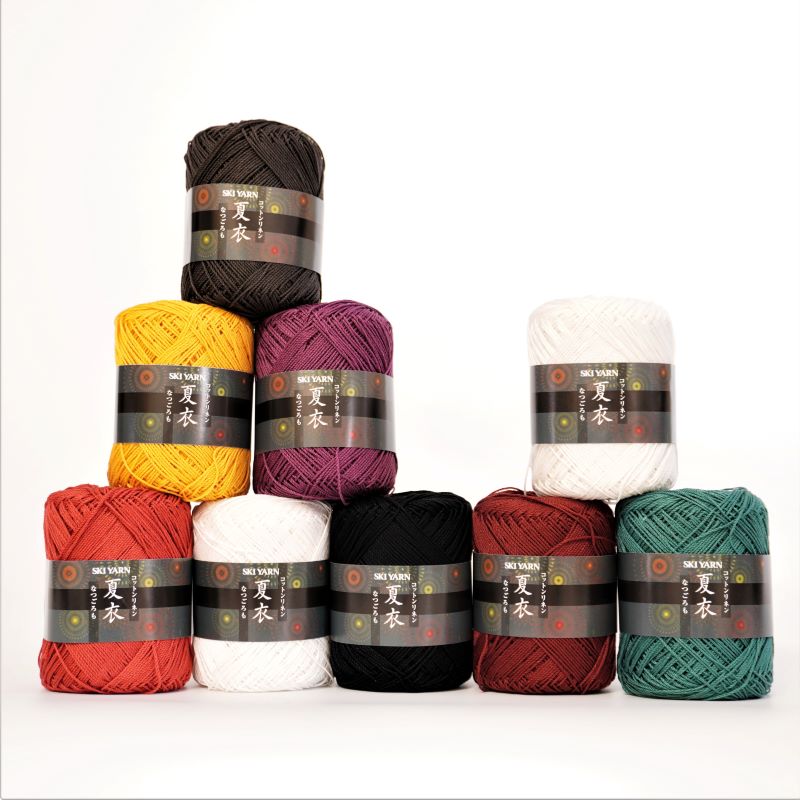 【SALE】スキーコットンリネン～夏衣～（なつごろも） 春夏糸 スキー毛糸 SKI YARN 元廣 綿 リネン 中細 | すべての商品 ...