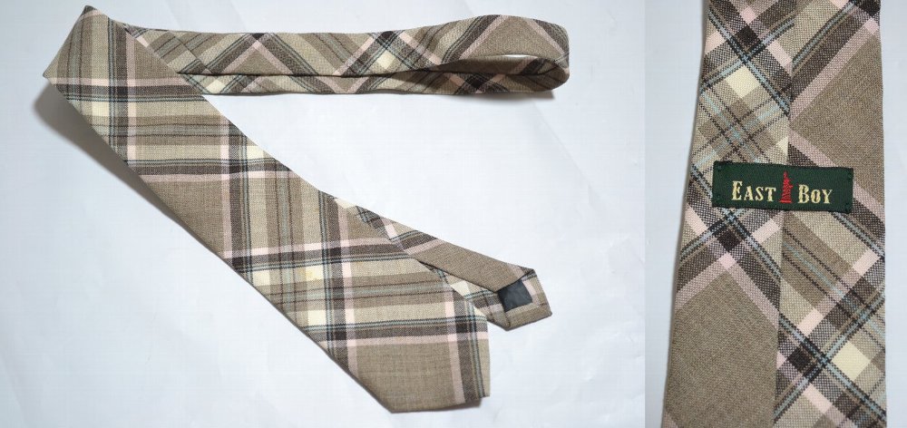 薄手のキャメルブレザー制服 タイ 裏地付き EAST BOY＊T1484 | ブランド制服組み合わせ | 制服ショップ 摩天楼