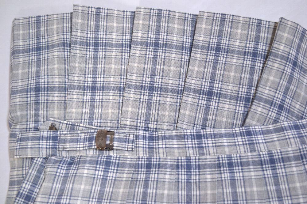 大size 東京都 日本大学第二高等学校 夏スカート リボン ヨシザワ＊T2892 | 夏スカート | 制服ショップ 摩天楼