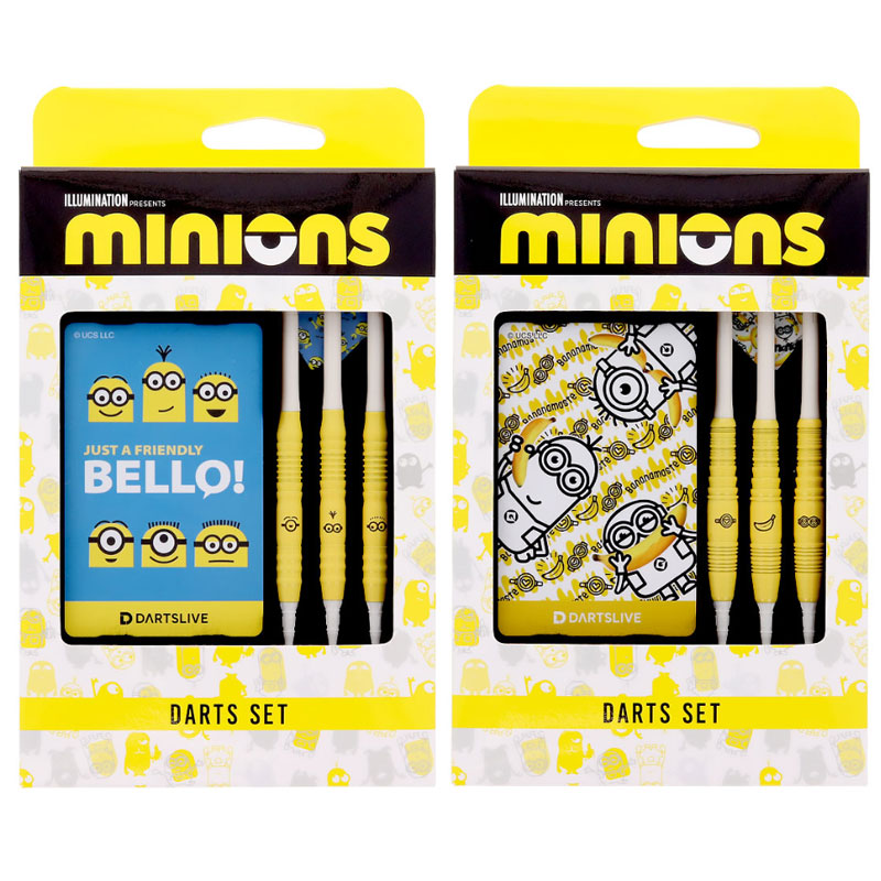 ミニオン ダーツセット minion DARTS SET ダーツ バレル | ソフトダーツ,キャラクター | ダーツ用品専門店MAXIM Web通販店