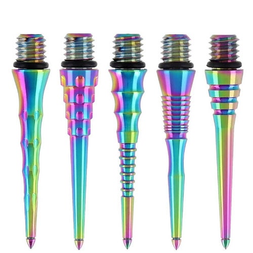 ワンエイティー Tiコンバージョンポイント レインボー ONE80 Ti Conversion Point rainbow | チップ,ハード用(コンバージョンポイント),通常2BA ...