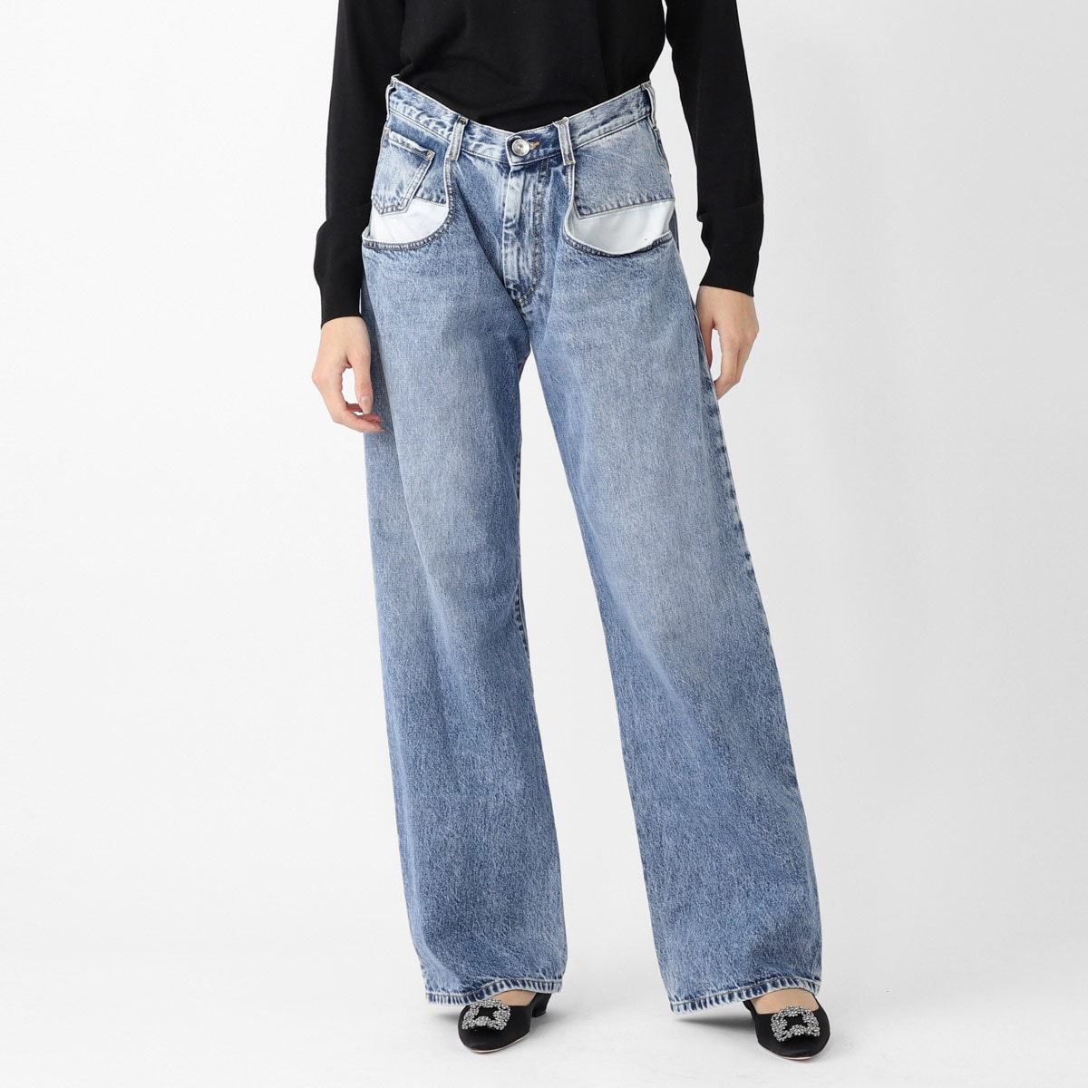 レディース・ブランド一覧,□ M,MAISON MARGIELA,ボトムス | モダンブルー