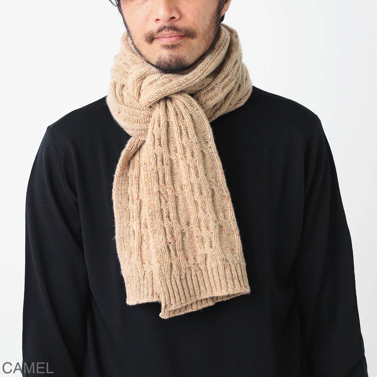 【アウトレット】JOHNSTONS OF ELGIN ジョンストンズ マフラー/ストール | メンズ・ブランド一覧, J,JOHNSTONS | モダンブルー