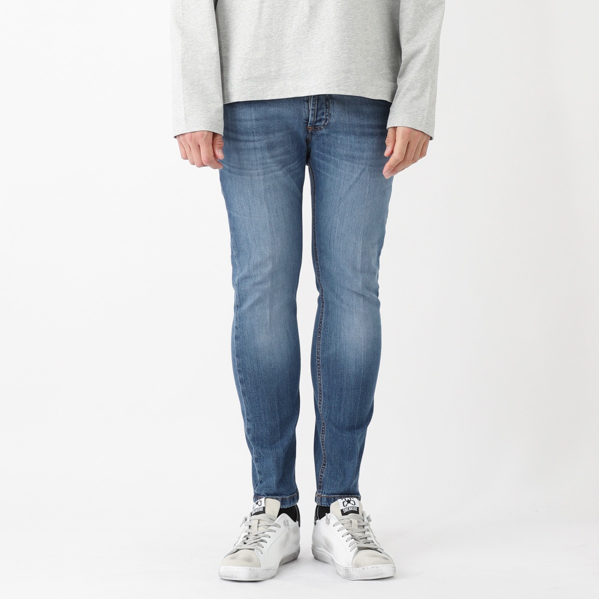 [あす着] アントレアミ entre amis ボタンフライジーンズ メンズ 5 TK DENIM CORTO entre amis アントレアミ ボタンフライジーンズ/5 TK DENIM CORTO