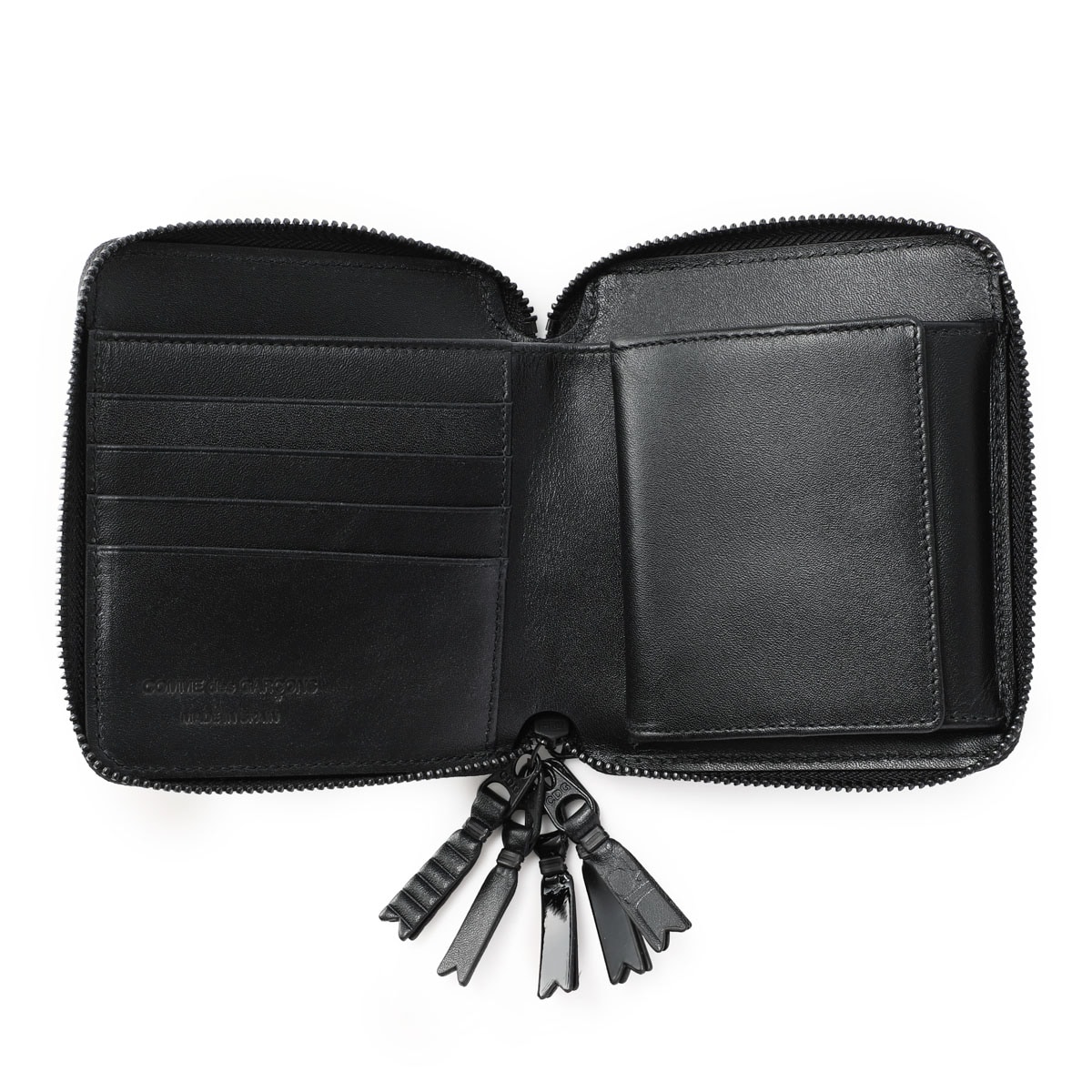 COMME des GARCONS コム デ ギャルソン 2つ折り財布 小銭入れ付き