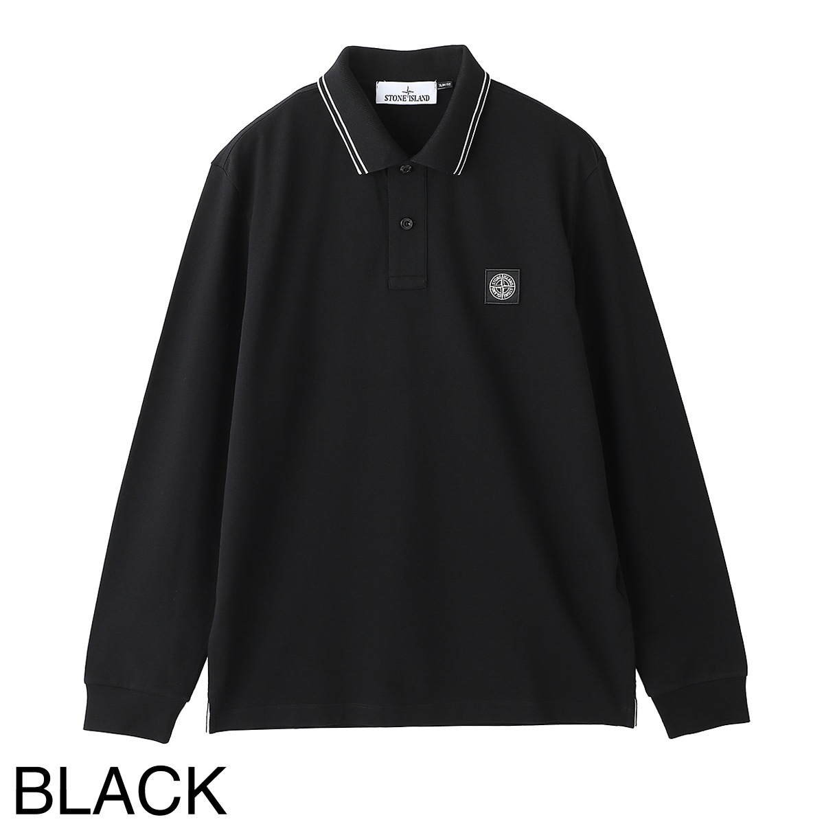 STONE ISLAND ストーンアイランド 長袖ポロシャツ/22002SL ORGANIC