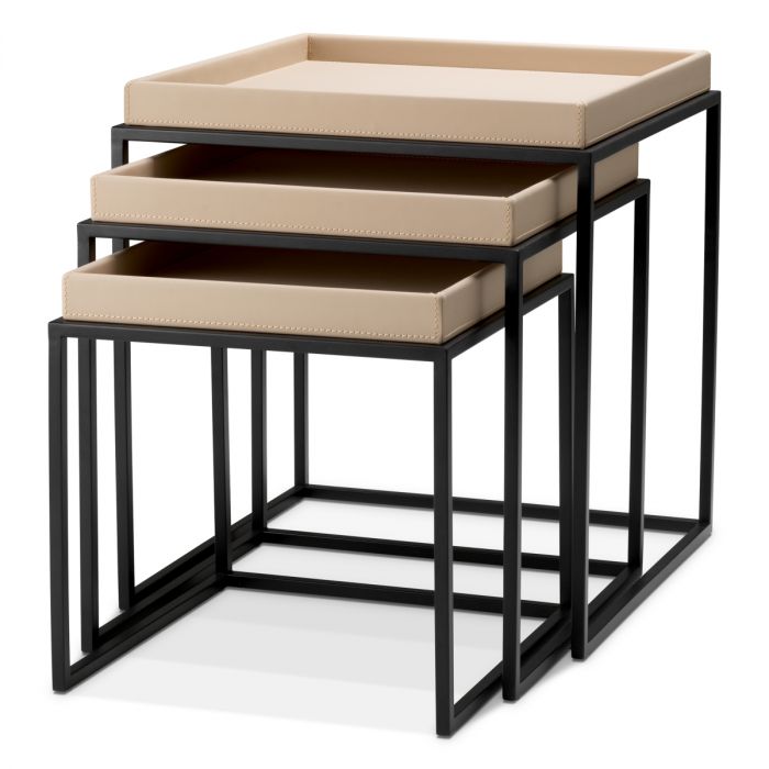 Side Table L?onard set of 3 | EICHHOLTZ(アイホールツ) オンラインストア