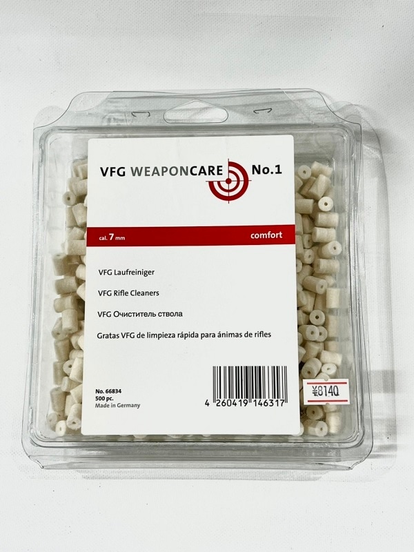 VFG クリーニングフェルト cal.7.5㍉ 500個入り | ガンケア・クリーニング,クリーニンググッズ | | 明治銃砲店