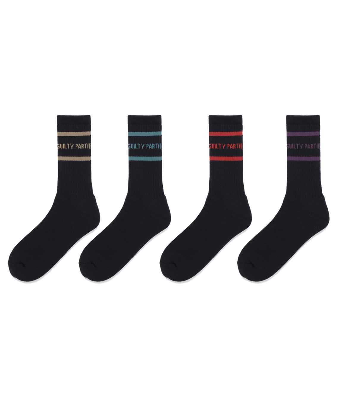 SKATER SOCKS (TYPE-2)【BLACK】｜WACKO MARIA｜MELTING POT（正規取扱店・通販）