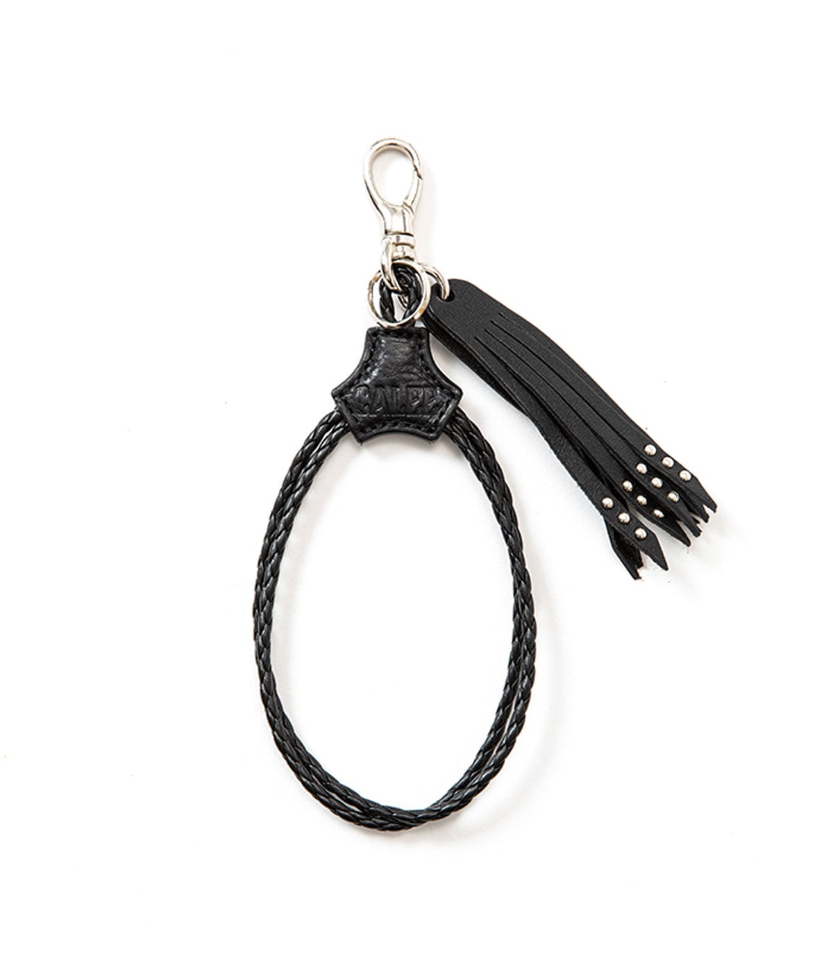 STUDS & EMBOSSING ASSORT LEATHER KEY RING【TYPE-F】｜CALEE｜MELTING POT（正規 ...