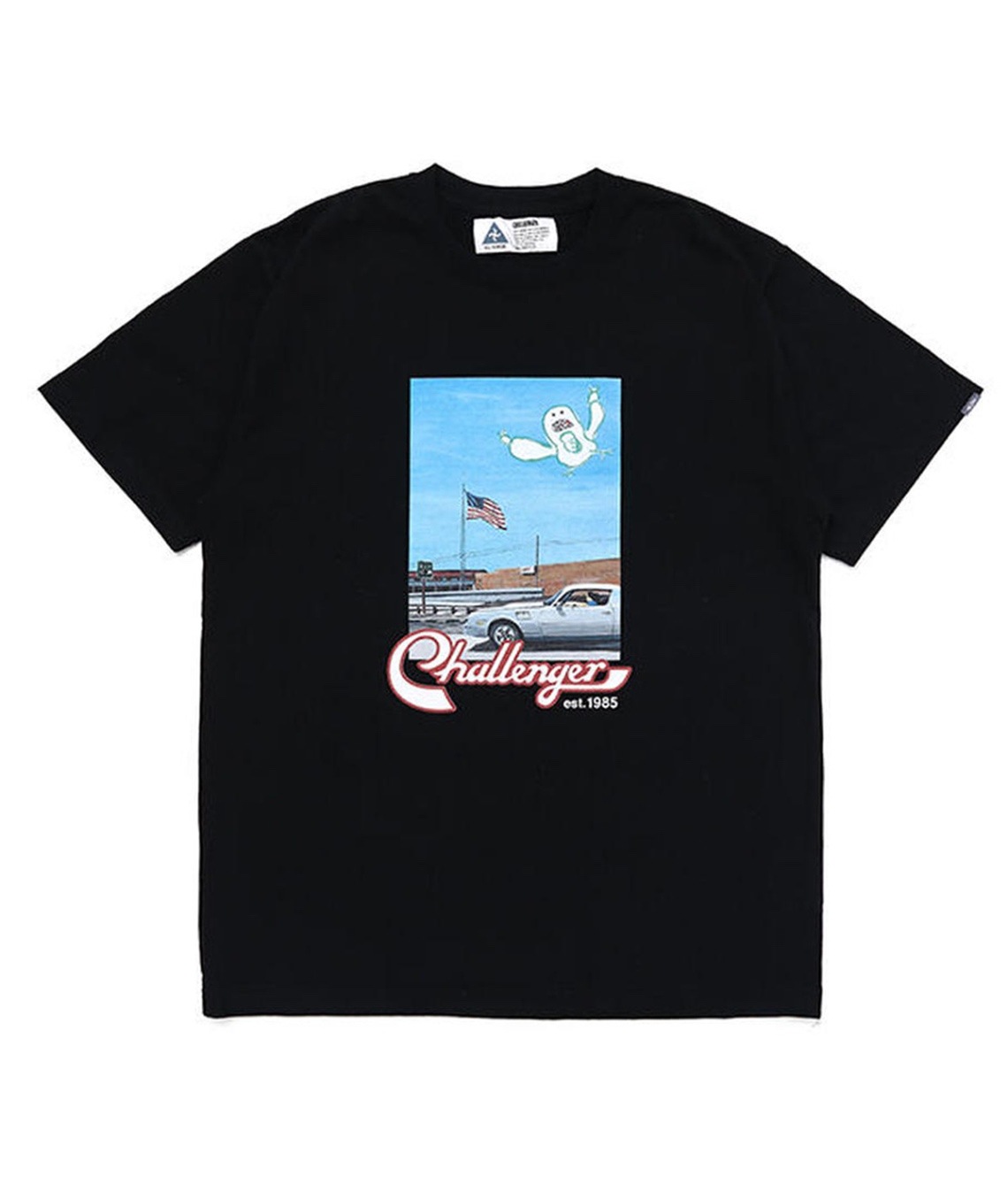 CLOUDS TEE【BLACK】｜CHALLENGER｜MELTING POT（正規取扱店・通販）