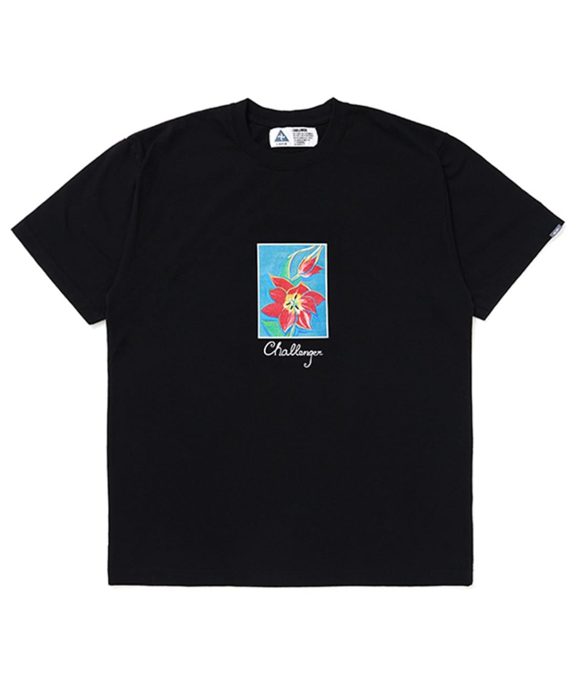 FLOWER TEE【BLACK】｜CHALLENGER｜MELTING POT（正規取扱店・通販）