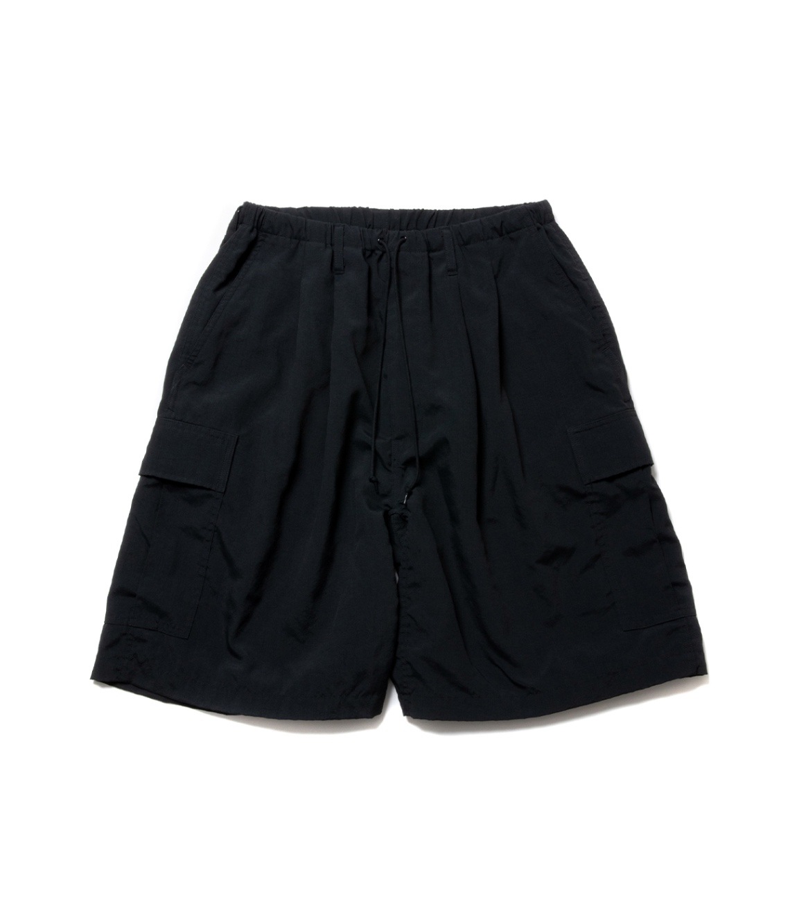 Polyester Canvas Error Fit Cargo Easy Shorts【BLACK】｜COOTIE PRODUCTIONS ...