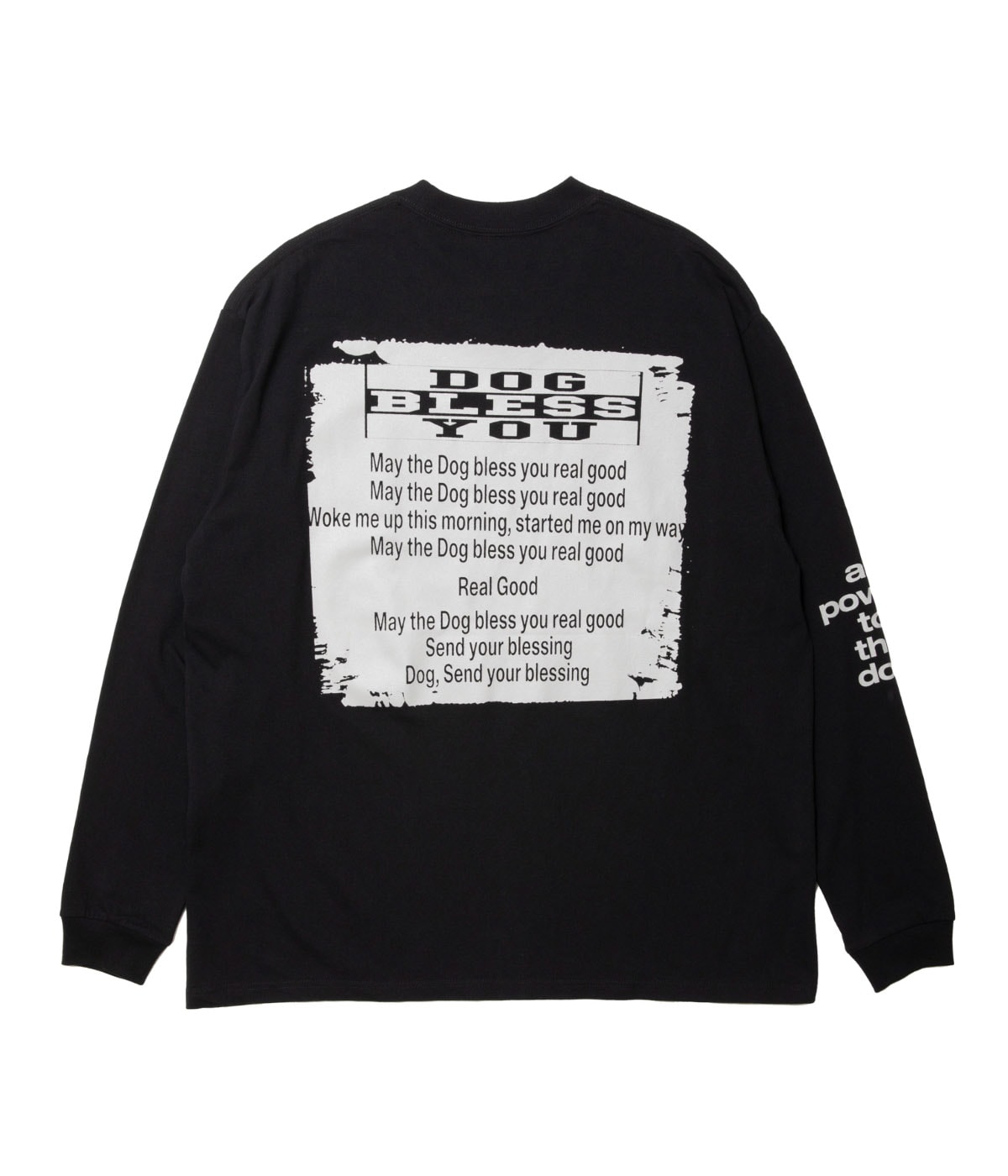 GRAFFITI LS TEE【BLACK】｜ROTTWEILER｜MELTING POT（正規取扱店・通販）