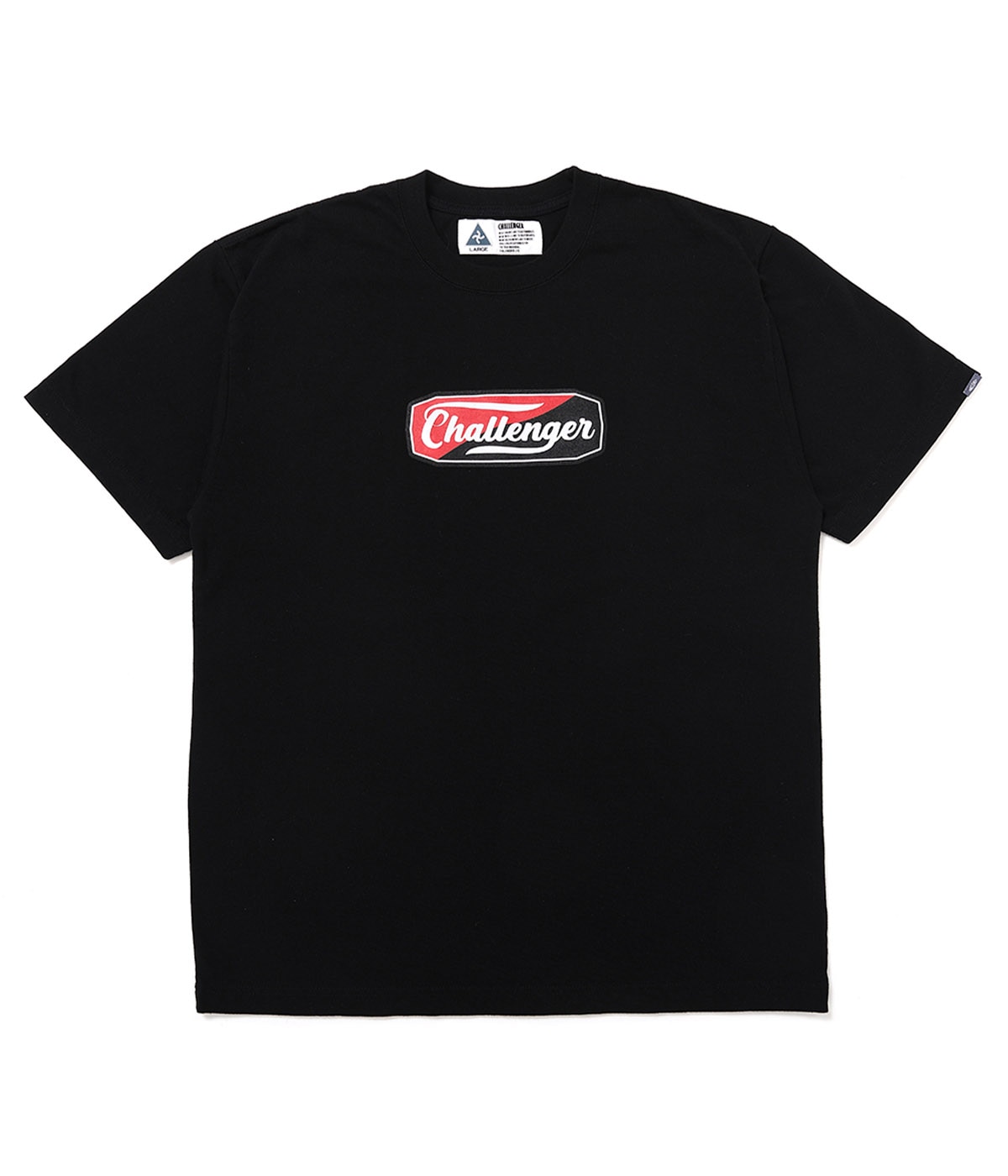TWO TONE LOGO TEE【BLACK】｜CHALLENGER｜MELTING POT（正規取扱店・通販）