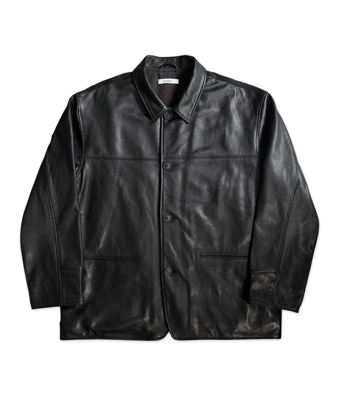 LEATHER HALF COAT【BLACK】｜EXODUS｜MELTING POT（正規取扱店・通販）