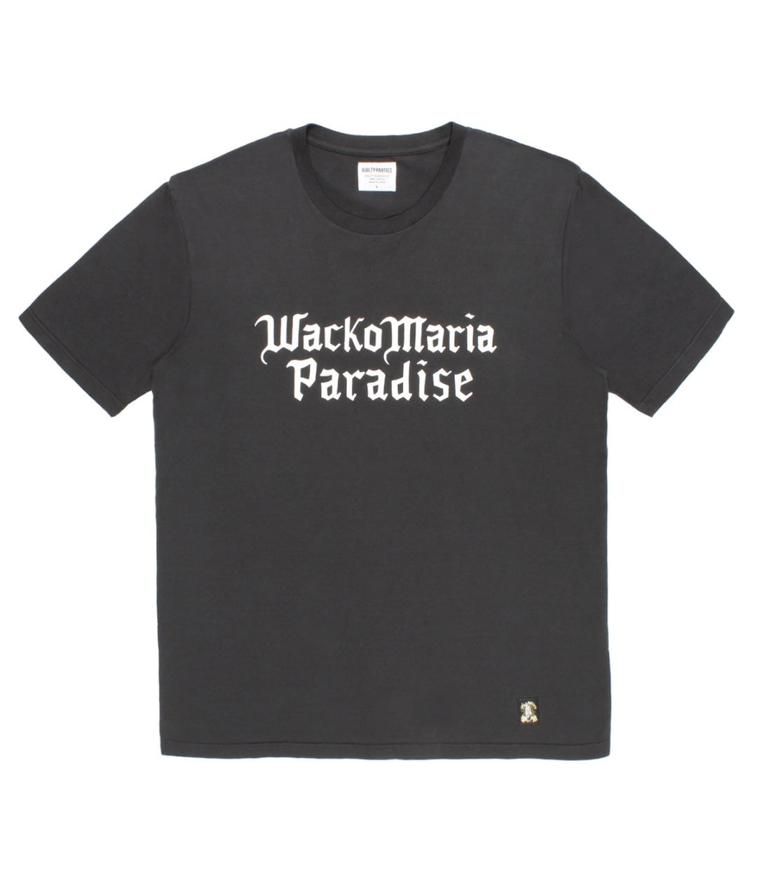 STANDARD T-SHIRT【BLACK】｜WACKO MARIA｜MELTING POT（正規取扱店・通販）