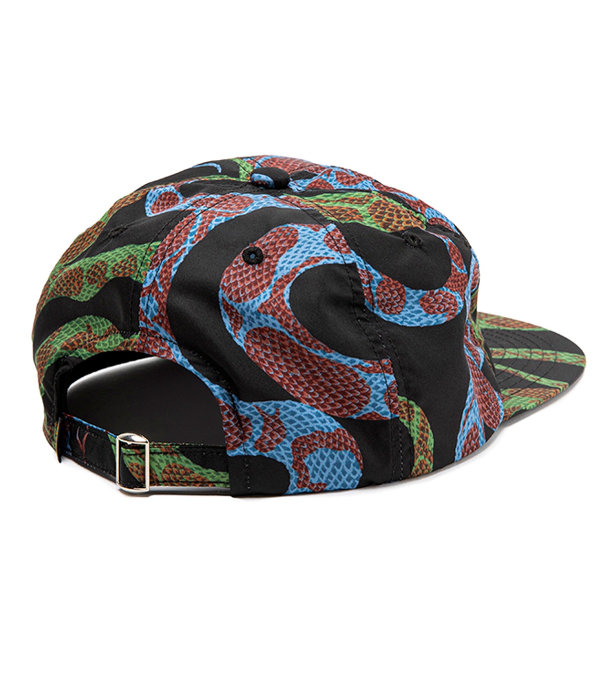 ALLOVER SNAKE PATTERN SOLID CAP【BLACK】｜CALEE｜MELTING POT（正規取扱店・通販）