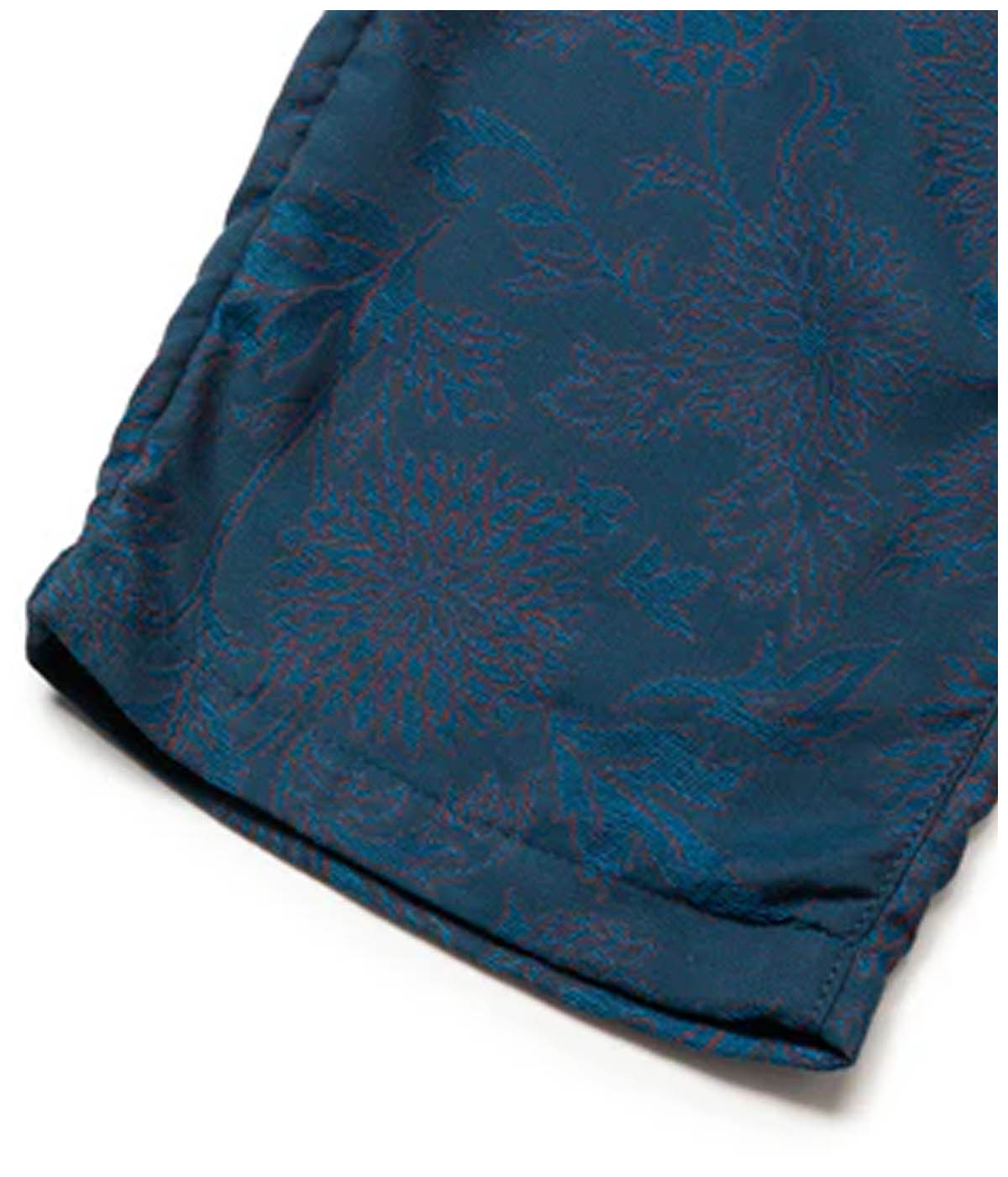 FLOWER JACQUARD EASY TROUSERS【NAVY BLUE】｜CALEE｜MELTING POT（正規取扱店・通販）