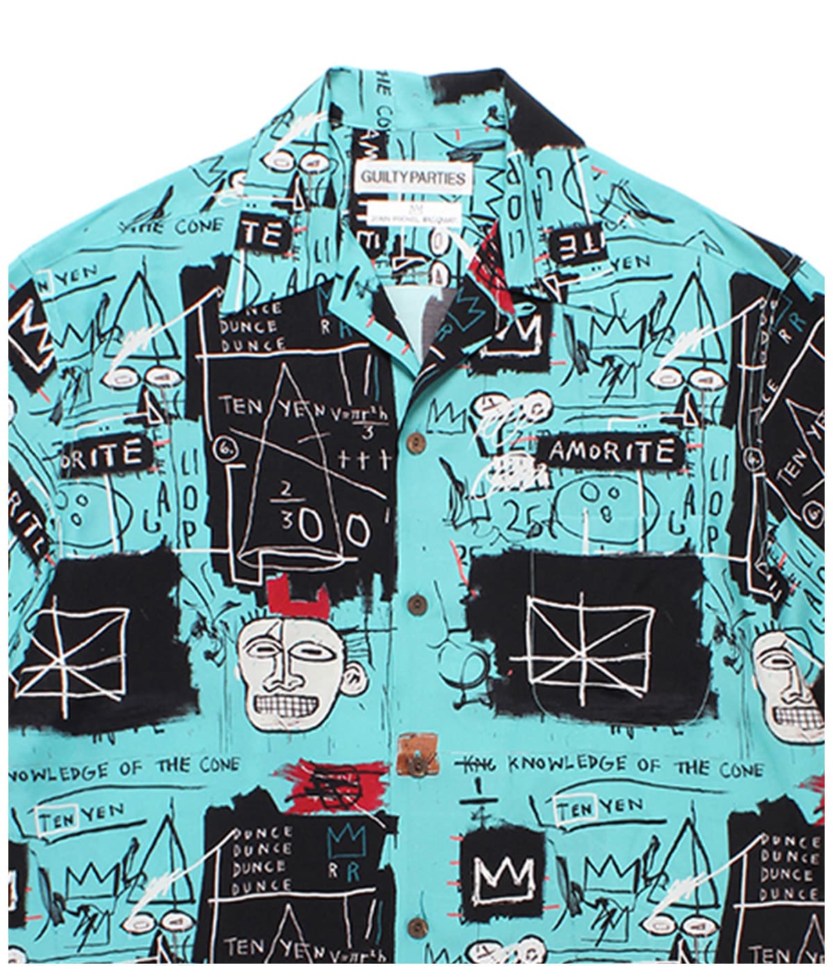 JEAN-MICHEL BASQUIAT / HAWAIIAN SHIRT (TYPE-2)【ONE】｜WACKO MARIA｜MELTING ...
