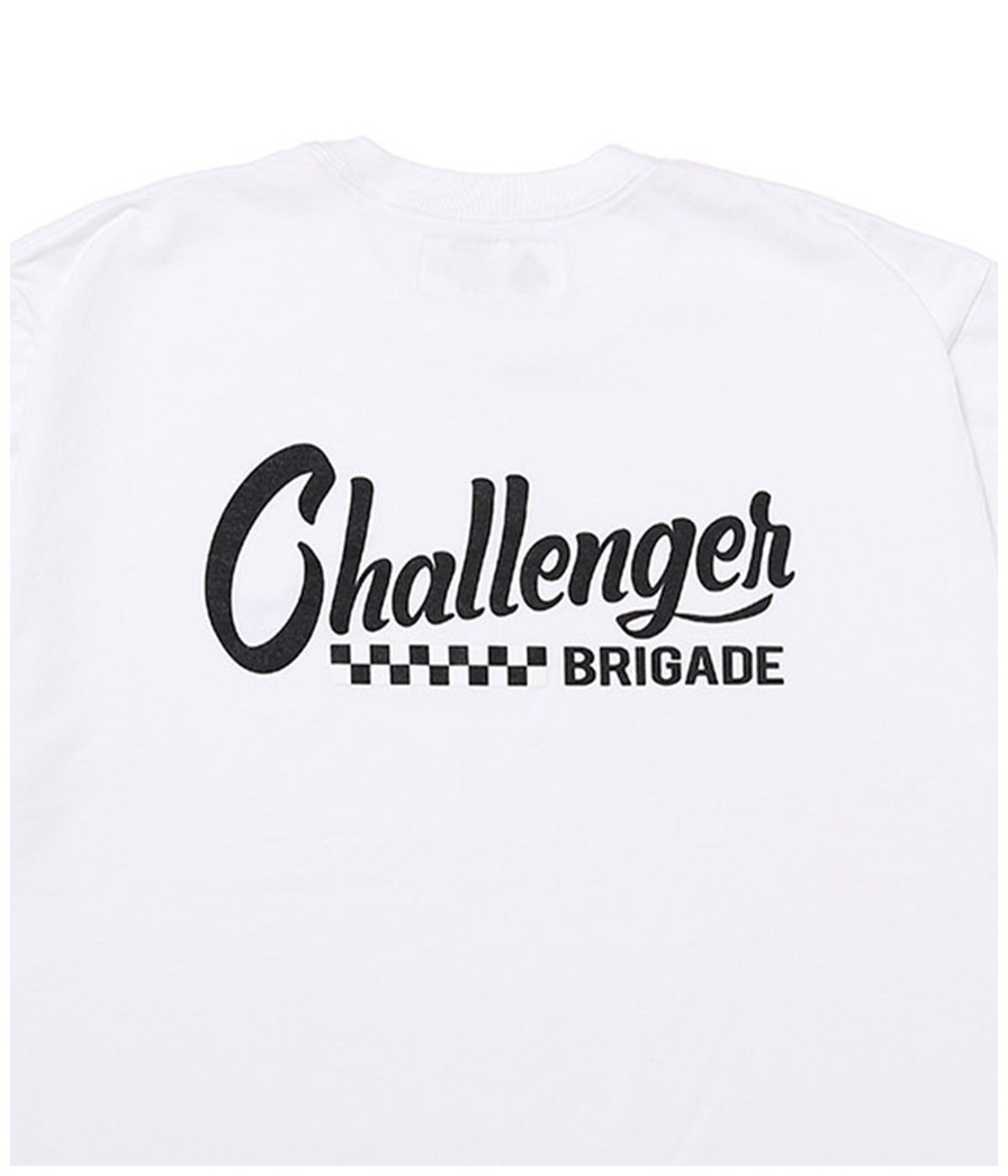 CHECKER LOGO TEE【WHITE】｜CHALLENGER｜MELTING POT（正規取扱店・通販）
