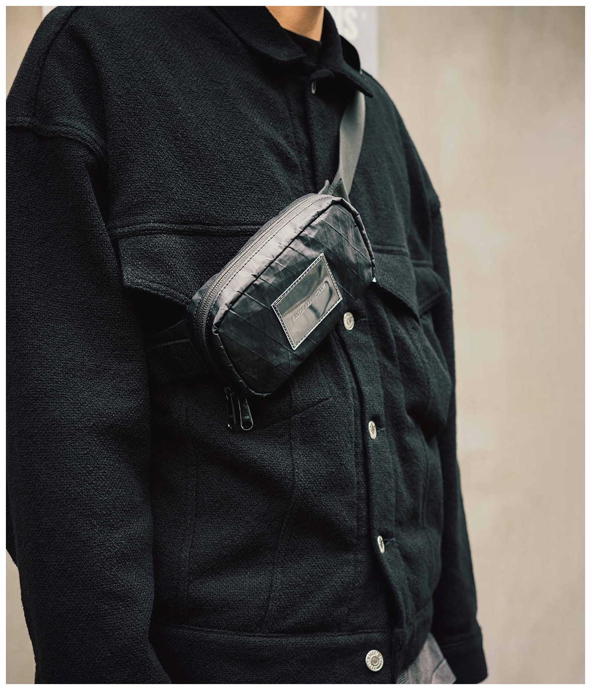 Compact Waist Bag (X-PAC)【BLACK】｜COOTIE PRODUCTIONS®︎｜MELTING POT（正規取扱店・通販）