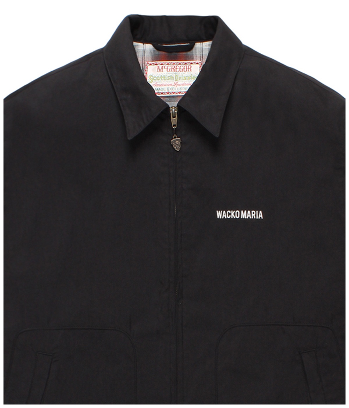 MCGREGOR / DRIZZLER JACKET (TYPE-1)【BLACK】｜WACKO MARIA｜MELTING POT（正規取扱 ...