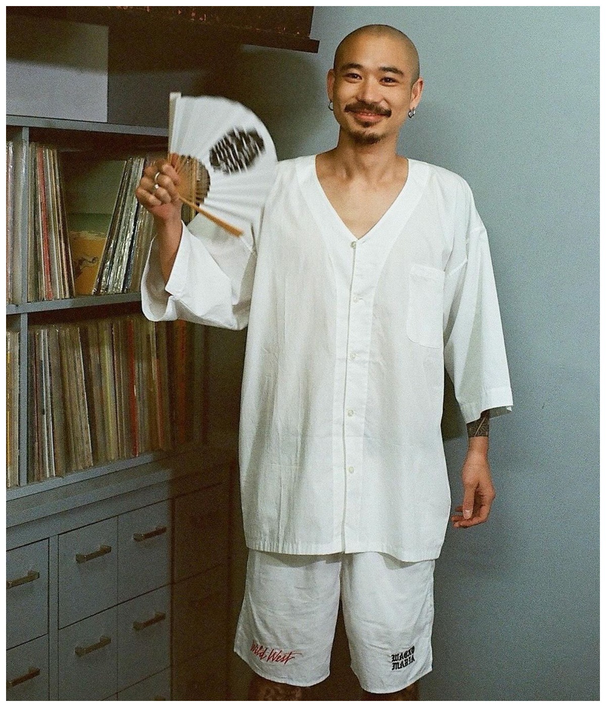 世界平和プロジェクト / DABO SHORTS (TYPE-1)【WHITE】｜WACKO MARIA｜MELTING POT（正規取扱店・通販）