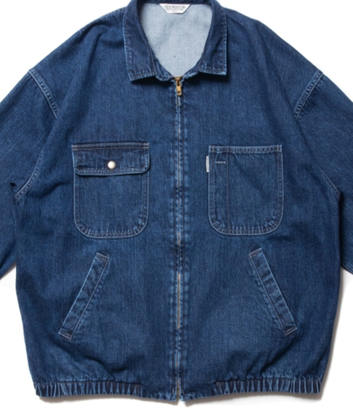 Denim Zip Up Work Jacket【INDIGO FADE】｜COOTIE PRODUCTIONS®︎｜MELTING POT ...