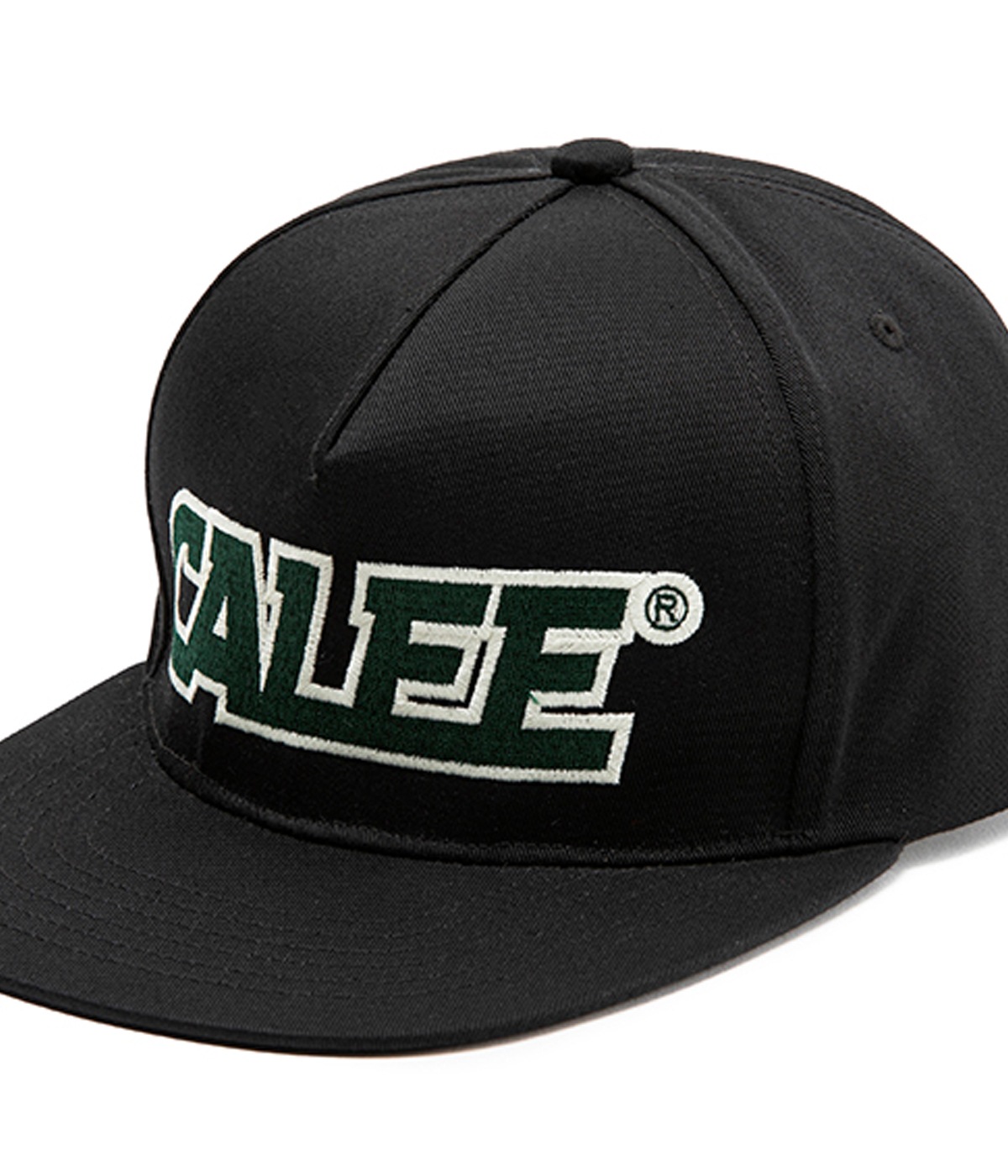 CALEE Univ. EMBROYDERY CAP【BLACK/GREEN】｜CALEE｜MELTING POT（正規取扱店・通販）