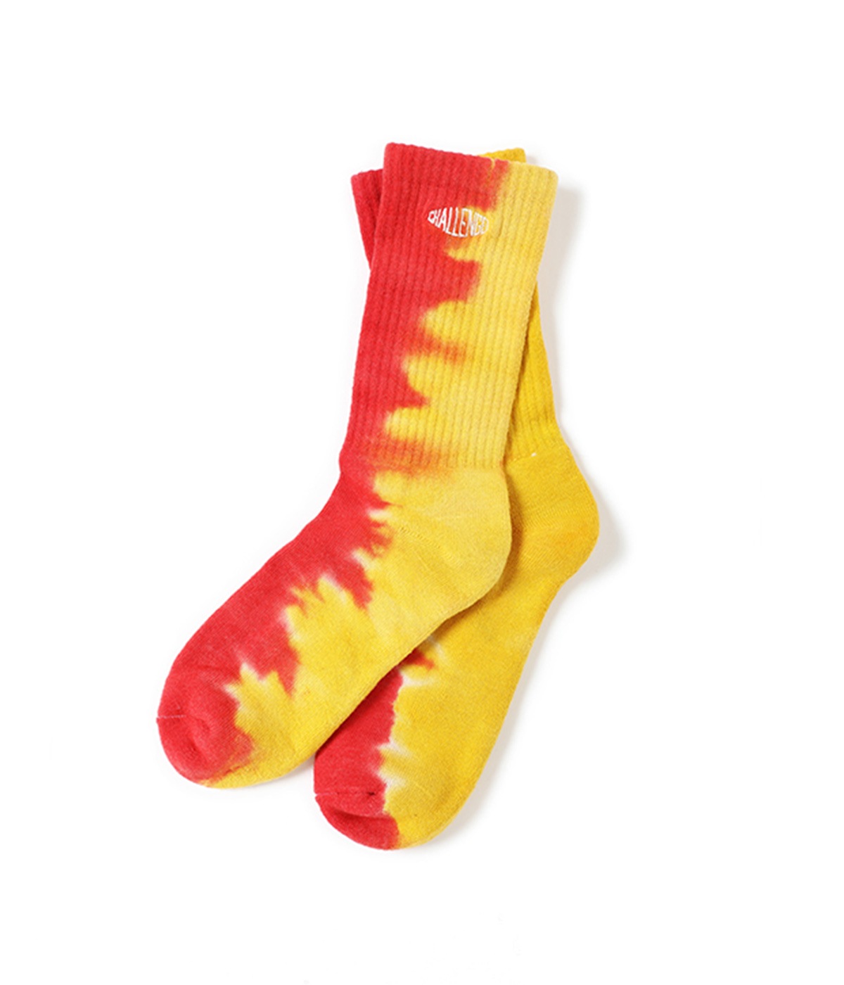FLAME TIE DYE SOCKS【2 Colors Available】｜CHALLENGER｜MELTING POT（正規取扱店・通販）