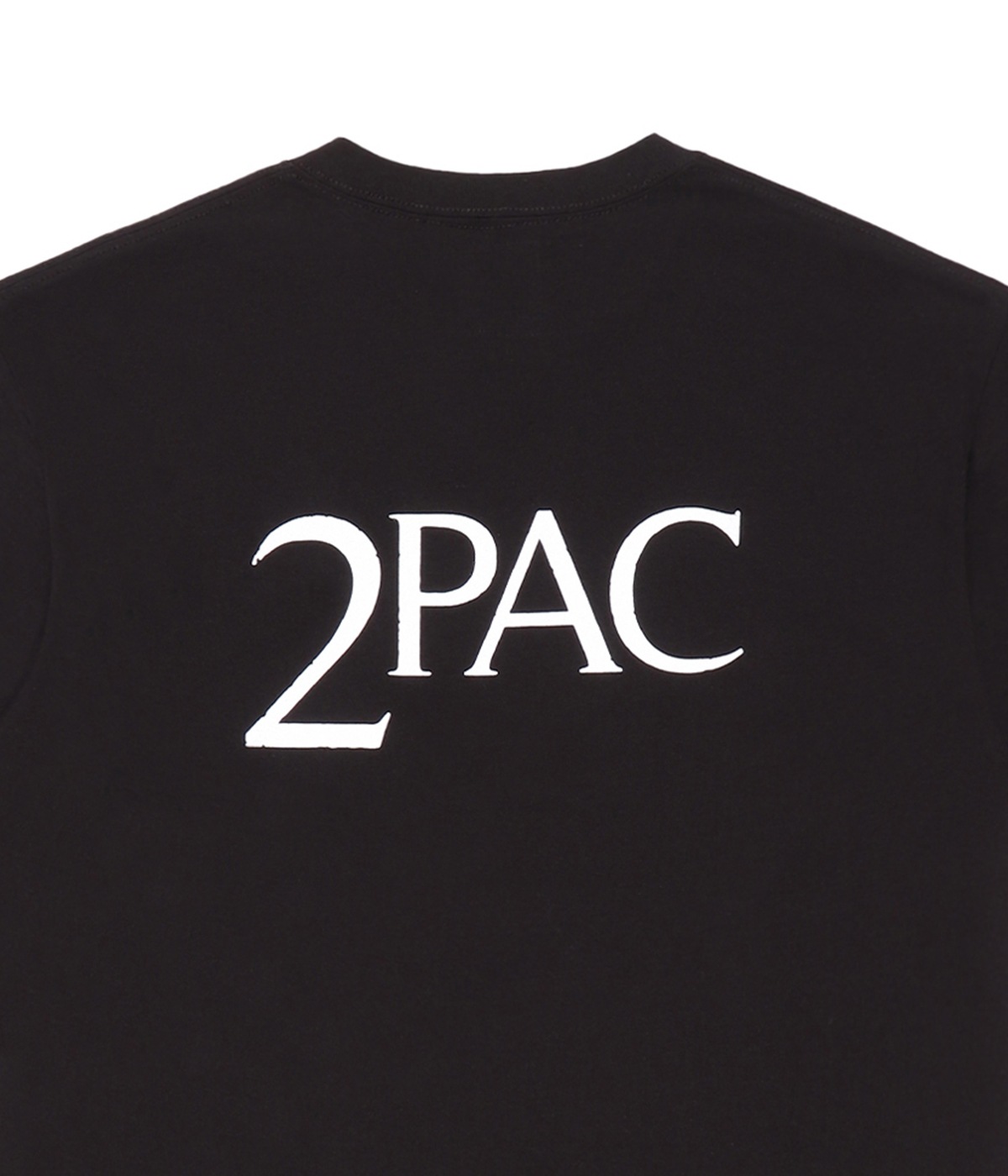 TUPAC / CREW NECK T-SHIRT (TYPE-1)【BLACK】｜WACKO MARIA｜MELTING POT（正規取扱店・通販）