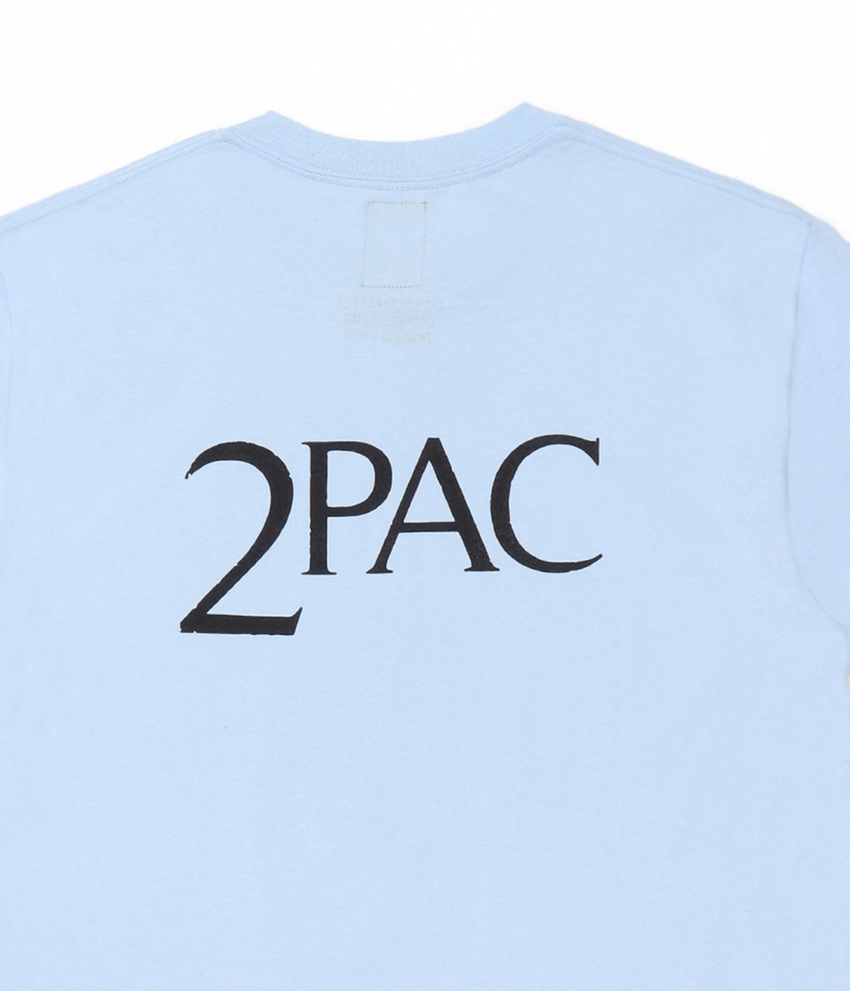 TUPAC / CREW NECK T-SHIRT (TYPE-1)【L-BLUE】｜WACKO MARIA｜MELTING POT（正規取扱 ...