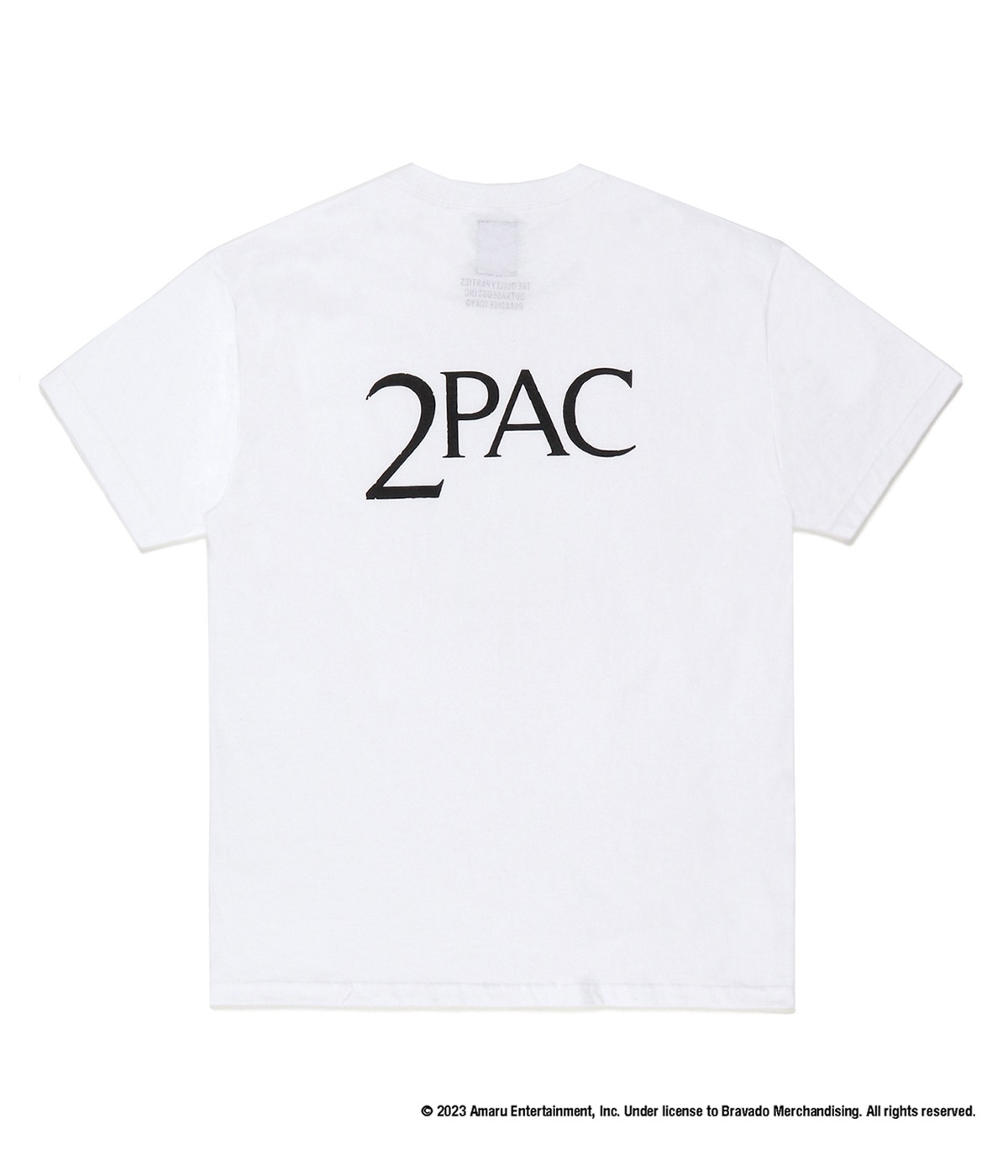 TUPAC / CREW NECK T-SHIRT (TYPE-1)【WHITE】｜WACKO MARIA｜MELTING POT（正規取扱店・通販）