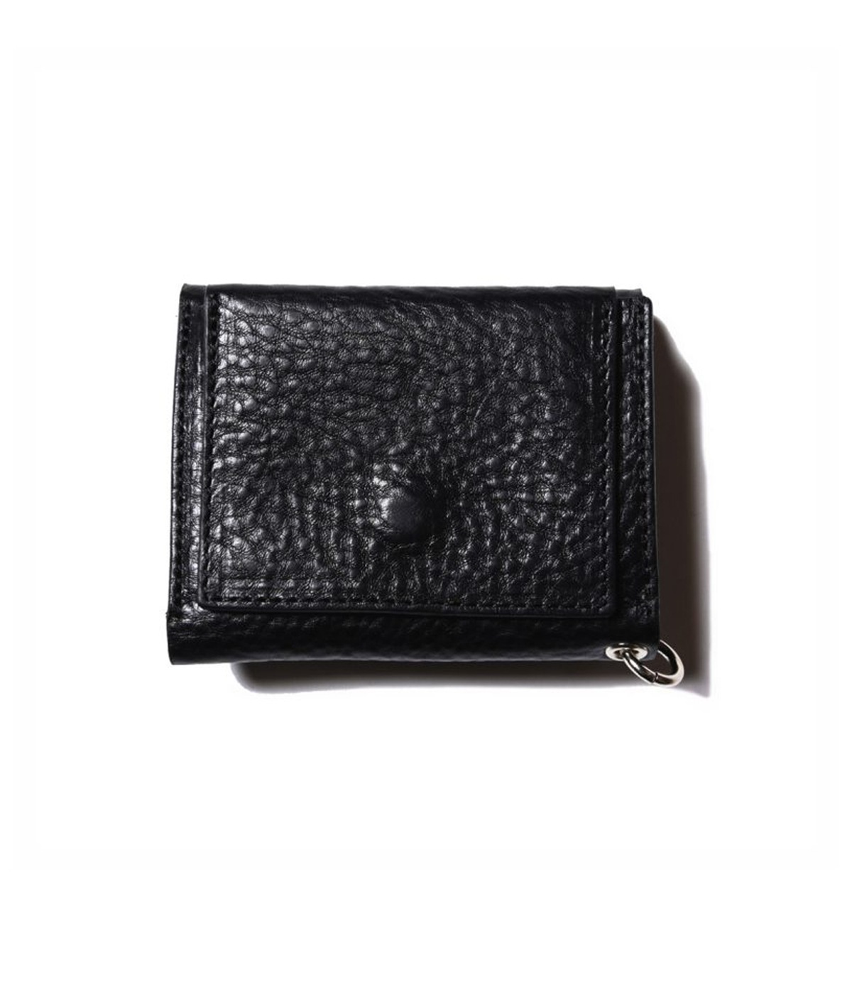 STUDS LEATHER MINI WALLET【BLACK】｜CALEE｜MELTING POT（正規取扱店・通販）