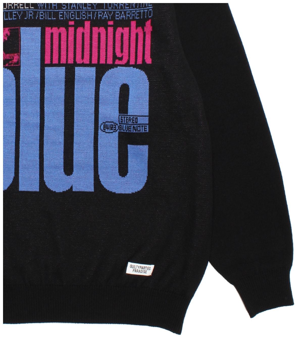 BLUE NOTE / JACQUARD SWEATER (TYPE-4)【ONE】｜WACKO MARIA｜MELTING POT（正規取扱店・通販）