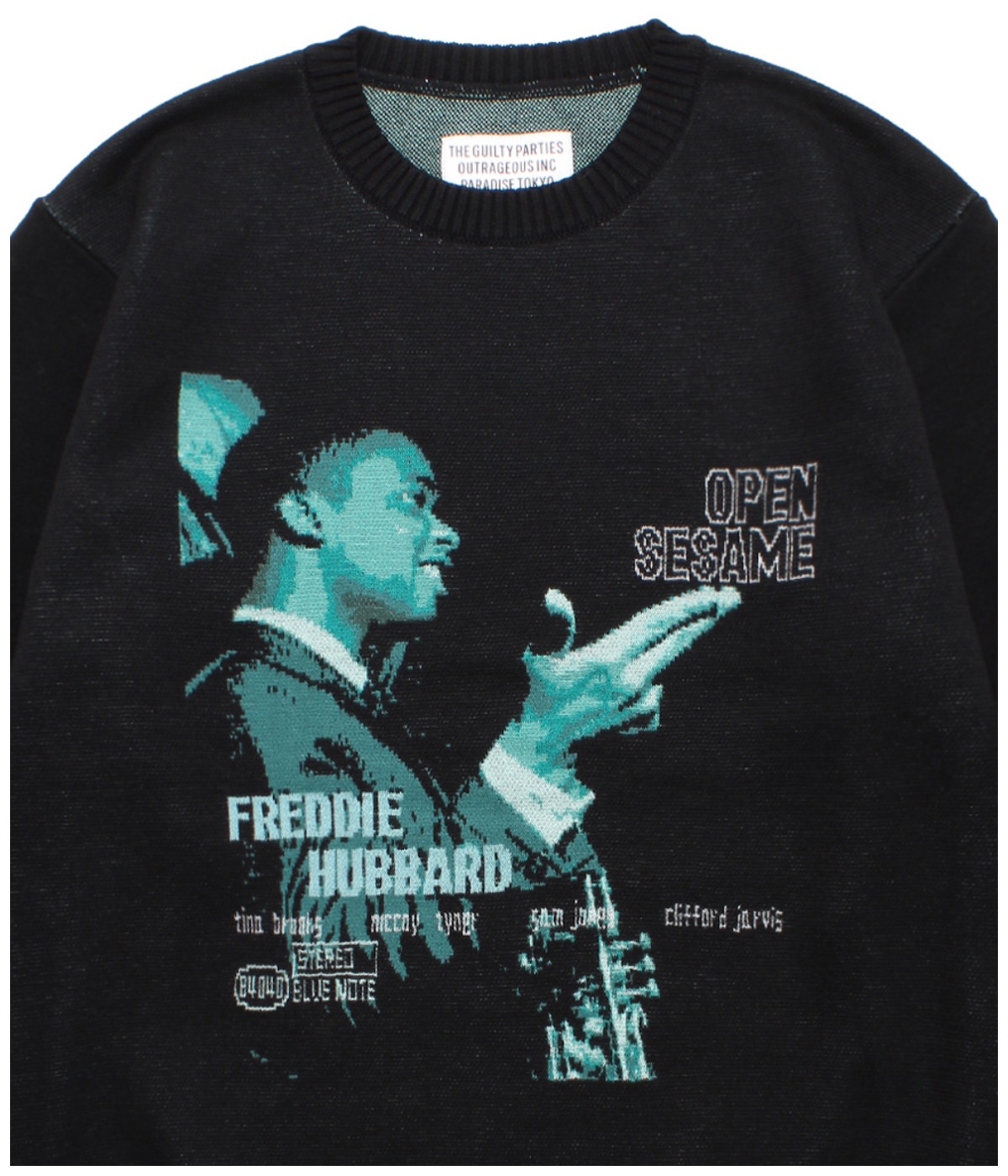 BLUE NOTE / JACQUARD SWEATER (TYPE-3)【ONE】｜WACKO MARIA｜MELTING POT（正規取扱 ...