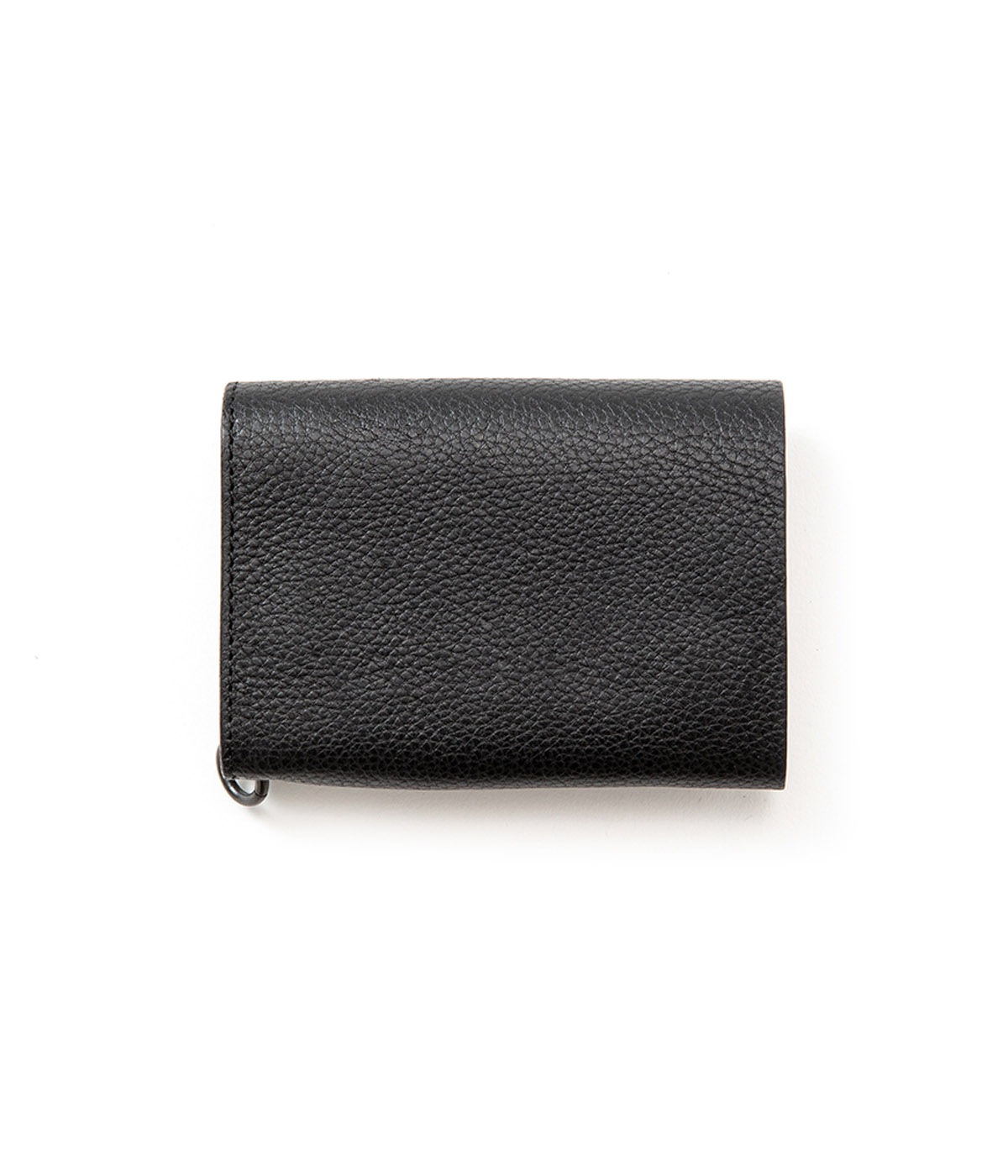 BLACK STUDS LEATHER FLAP HALF WALLET【BLACK】｜CALEE｜MELTING POT（正規取扱店・通販）
