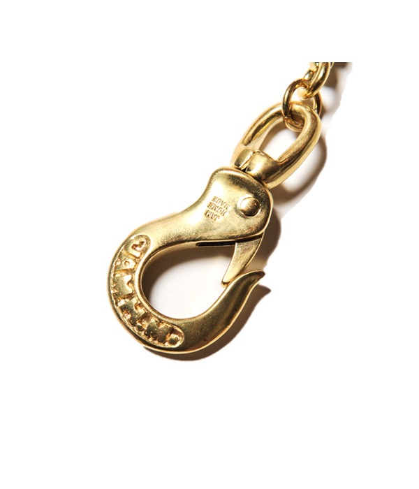 BRASS WALLET CHAIN｜CALEE｜MELTING POT（正規取扱店・通販）