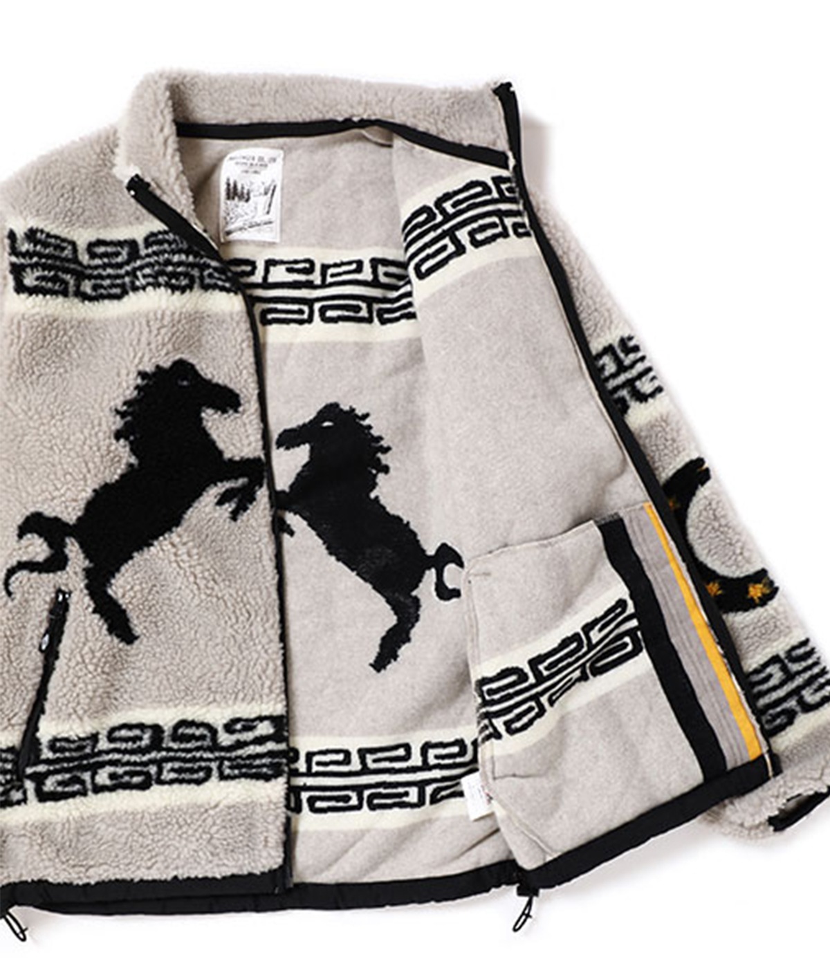 CLASSIC BOA JACKET【BEIGE】｜CHALLENGER｜MELTING POT（正規取扱店・通販）