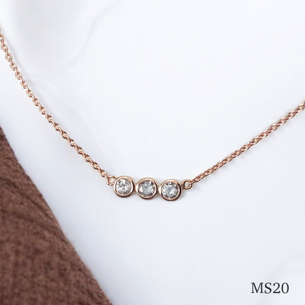 ・ピンクゴールド製,K10PG 10金ピンクゴールド【MS20/ピンクゴールド】 樹脂封入の完全防水メモリアルジュエリー 遺骨ペンダントMS20 K10PG または K18PG ×3石の宝石 ...