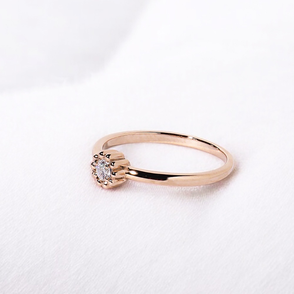 遺骨リング・メモリアルリング,遺骨リング：ピンクゴールド製,メモリアルリング K10PG【MR30/ピンクゴールド】遺骨リング 3mmの誕生石でつくるオーダージュエリー K10PG または ...