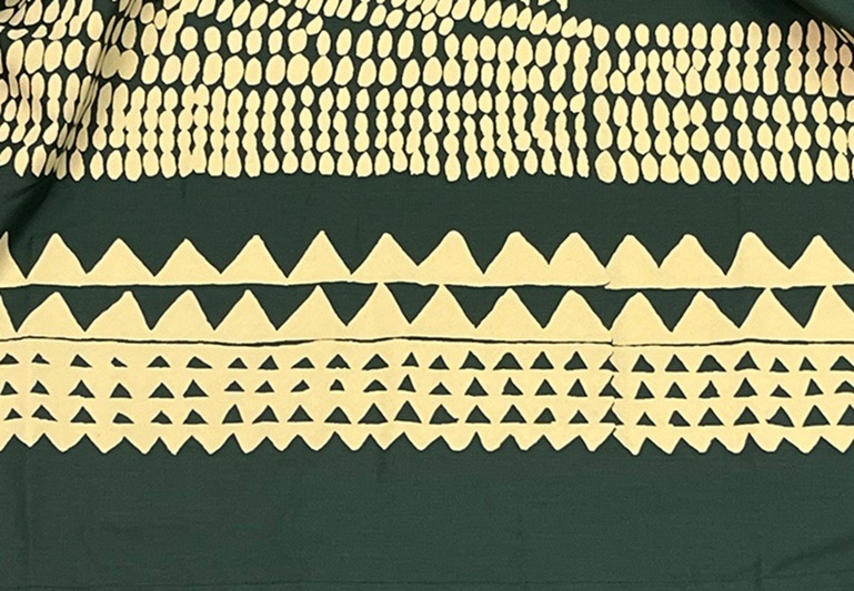 オリジナルパウスカート3.6mパウスカート72cm丈 Allen Akinaデザイン (ベージュ/モスグリーン) | パウスカート ...